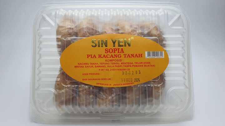 Kue Pia Sin Yen Chui Kao So Kacang tanah | Lazada Indonesia
