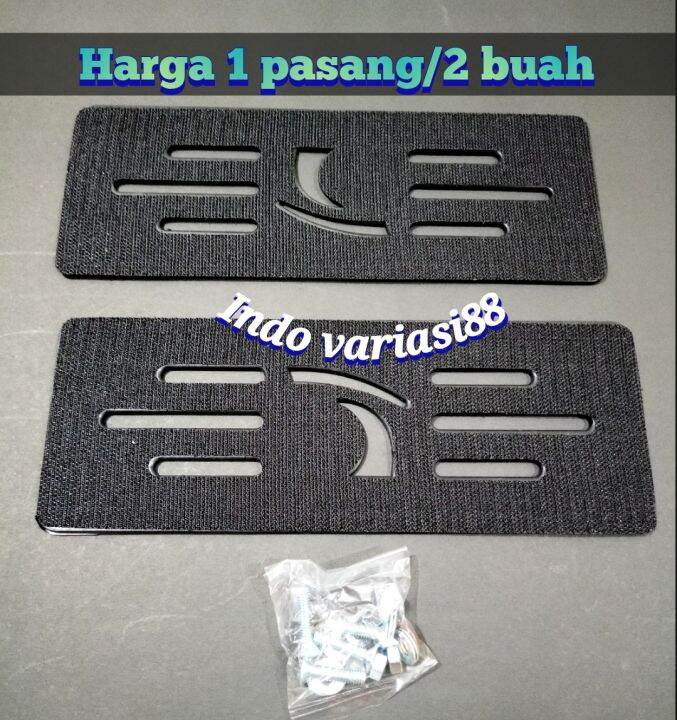 bingkai tatakan plat nomer-frame less -plate tempel-frameles-splate ...