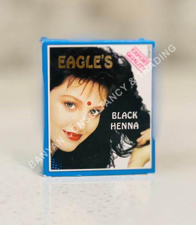 EAGLE'S Black Henna Hair (Inai) - 6 sachets (1 Box) | Lazada