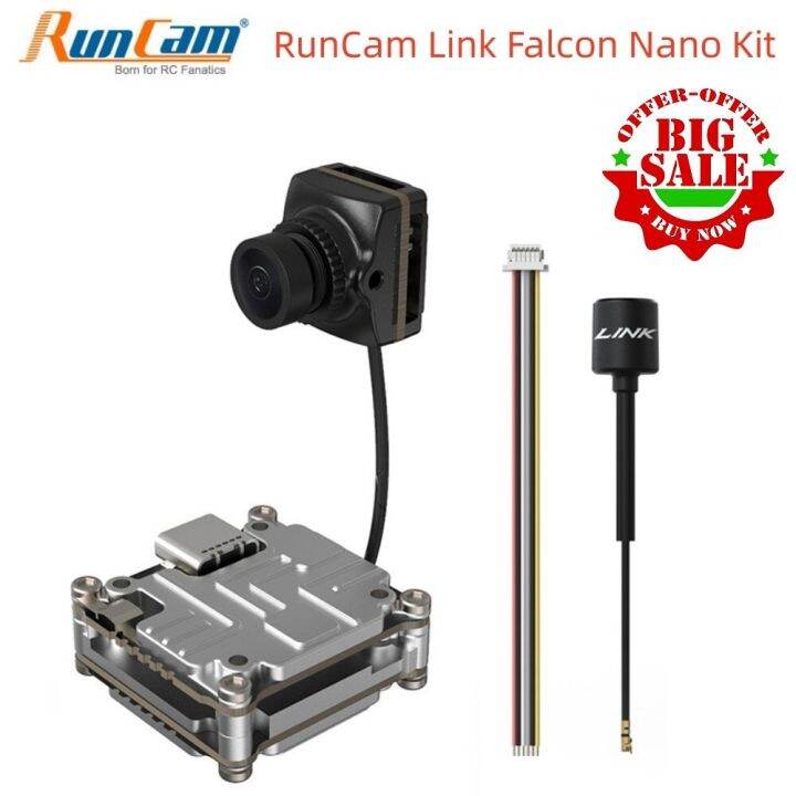 Runcam Link Falcon ชุดนาโน120FPS 4:3กล้อง HD FPV 5.8G เครื่องส่งวิดีโอ ...
