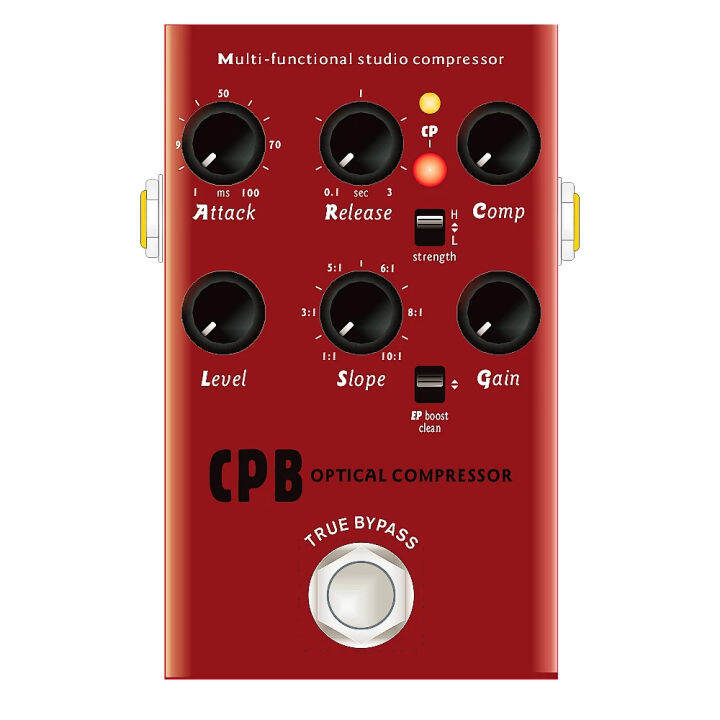 CPB Optical Compressor Pedal Booster Multi-functional Studio Compressor ...