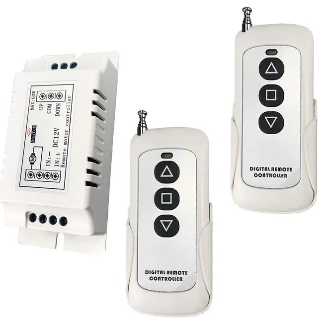 Wireless Remote Control Switch 433Mhz Rf Transmitter Receiver Dc 9V 12V ...