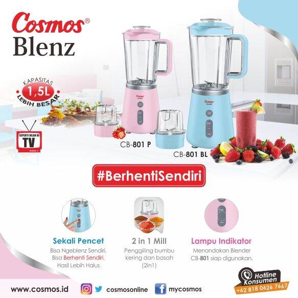 Blender 1.5 liter COSMOS CB-801 | Lazada Indonesia