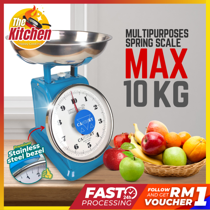 10Kg / 20Kg / 30Kg Spring Balance Weighing Mechanical Scale Pasar Malam ...