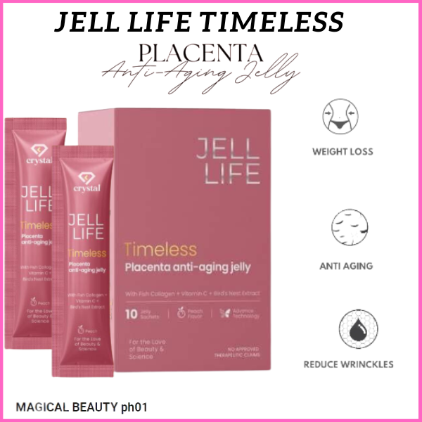 Original JELL LIFE TIMELESS PLACENTA ANTI-AGING JELLY, With Fish ...