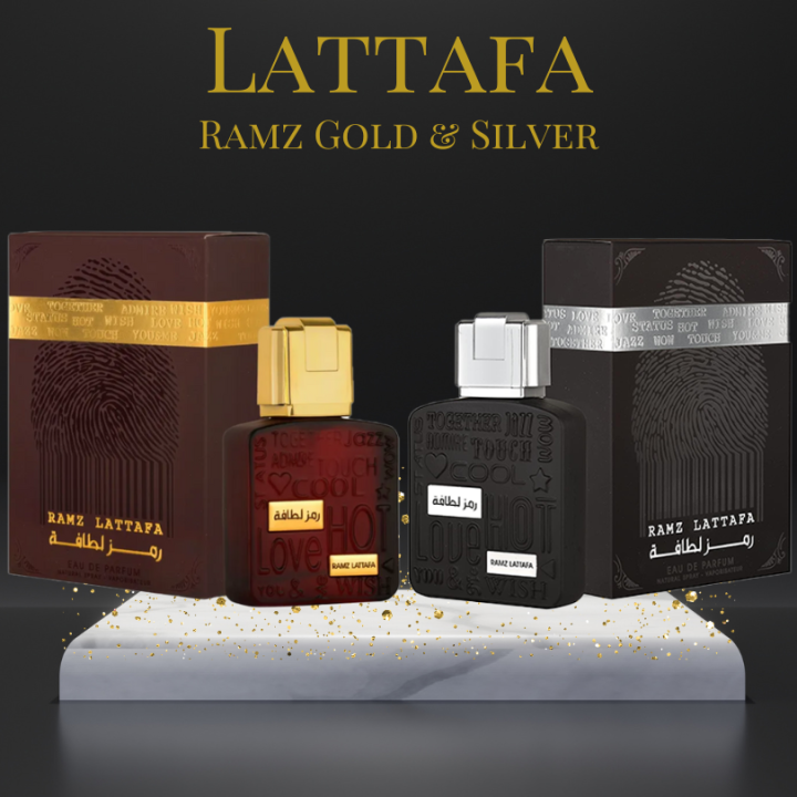 Lattafa Ramz Silver/Gold EDP Spray Perfume 100ML Original Fragrance ...