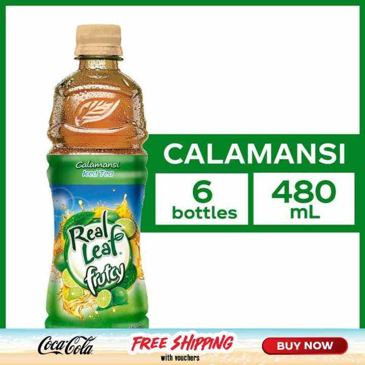 Real Leaf Frutcy Calamansi 480mL -Pack of 6 | Lazada PH
