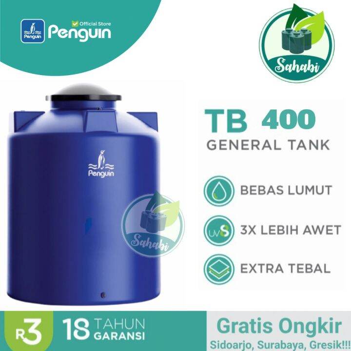 Tandon Air / Tangki Air / Toren Air PENGUIN/PINGUIN Rotamould 3 Ukuran ...