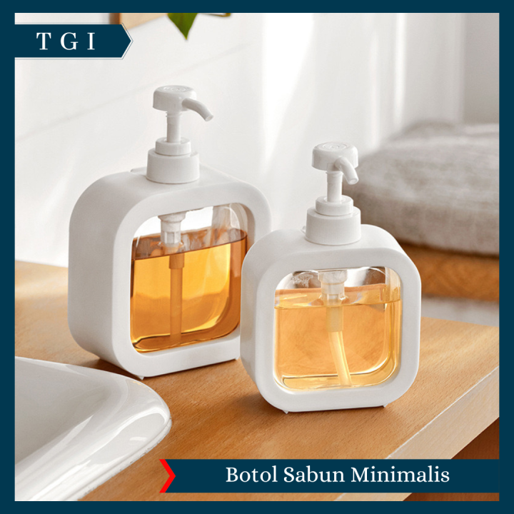 BOTOL SABUN MINIMALIS ELEGAN 300 ML 500 ML / BOTOL SABUN DISPENSER ...