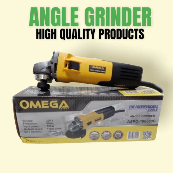 Omega Angle Grinder (High Quality Products) sold per Pc | Lazada PH