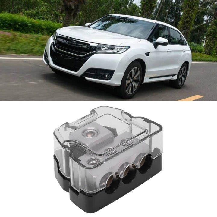 3 Way Power Distribution Block, Car Power Distributor Deep Wire ...