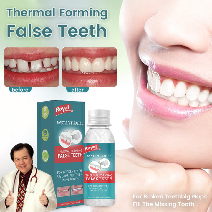 LOMA moldable false teeth original temporary tooth repair teeth teeth ...
