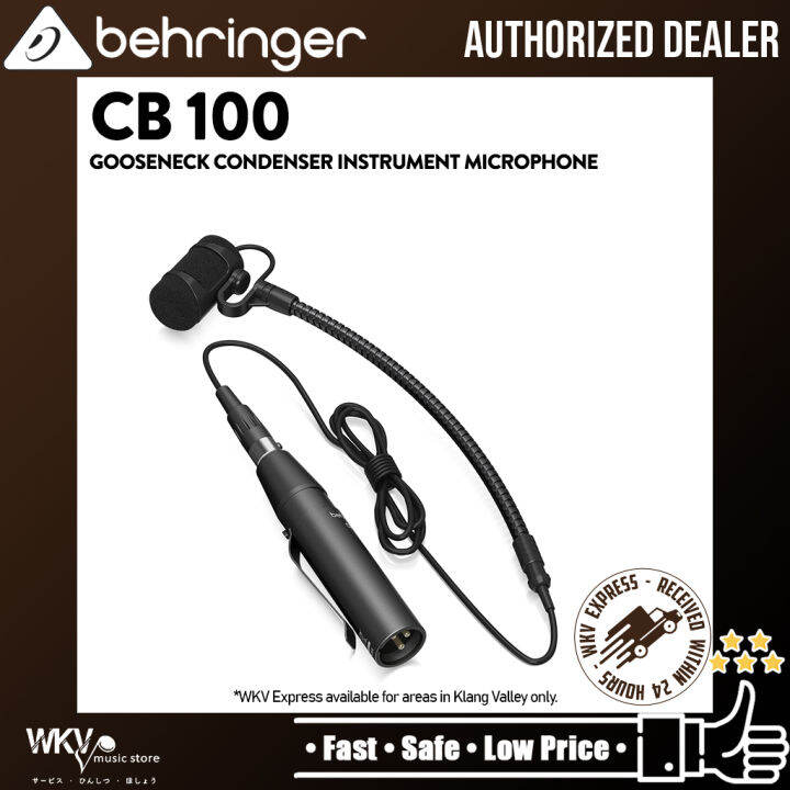 Behringer CB 100 Condenser Gooseneck Microphone for Instrument (CB100 ...