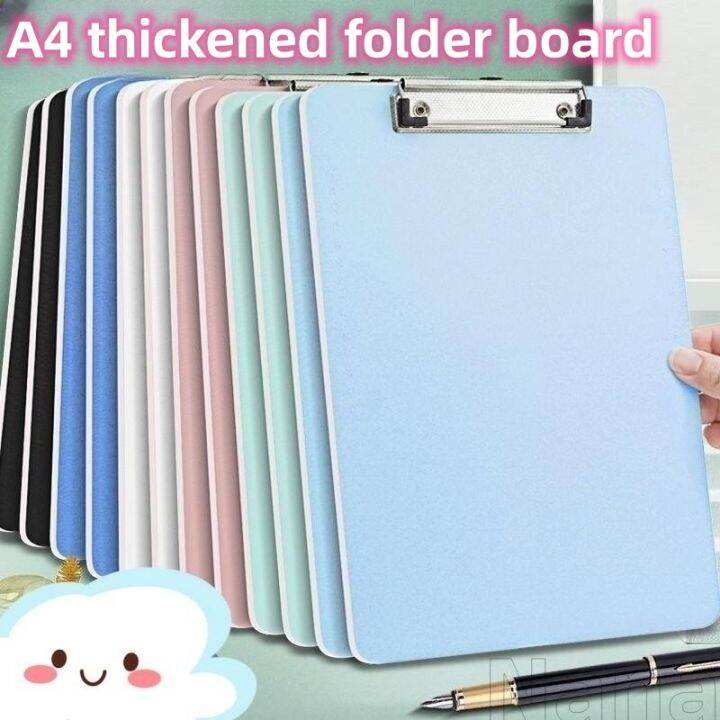 A4 Board Clamp Student Writing Pad Hard Board clip Pad Folder Office ...