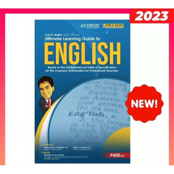 Hot 2023 CBRC ENGLISH MAJORSHIP LET REVIEWER LATEST | Lazada PH