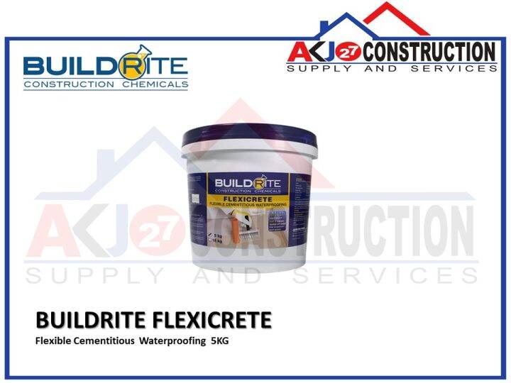 BUILDRITE FLEXICRETE ( 5kg ) | Lazada PH