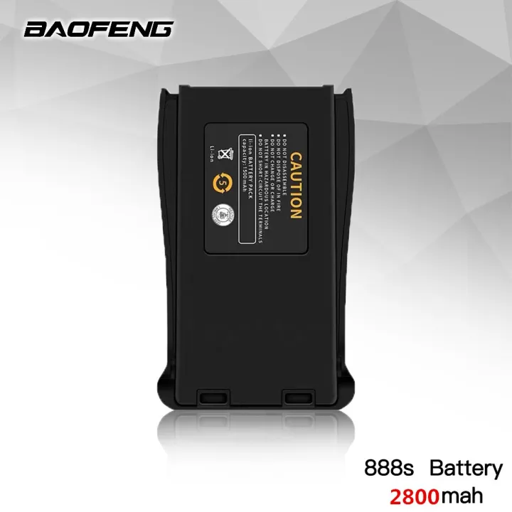 Baofeng Original Battery For BF 888S 666S 777S Walkie Talkie Two Way ...