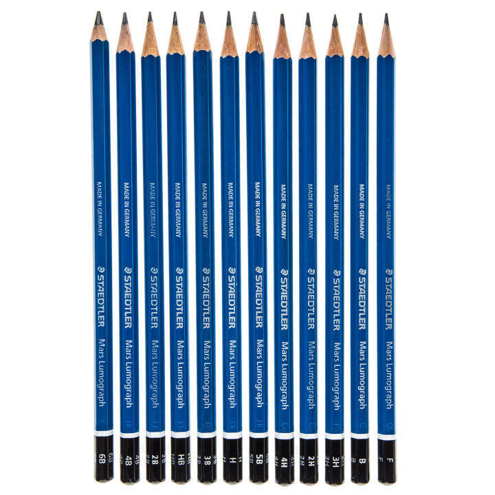 Staedtler Mars Lumograph Pencil Drawing Sketching Pensel Lukis 8B Pencil | Lazada