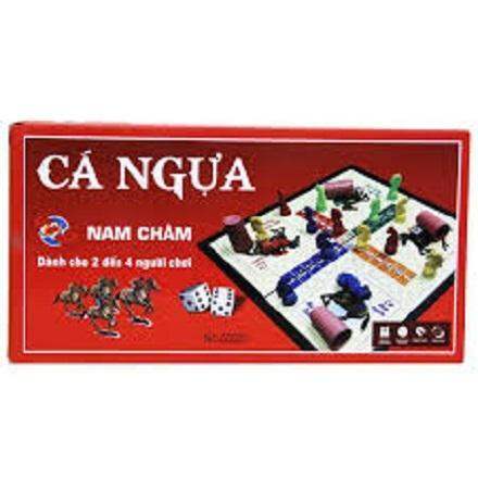 Đồ chơi cờ cá ngựa nam châm 36X36cm (LOẠI TO), do choi co ca ngua nam ...