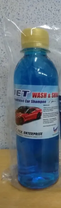 JET Car shampoo STANDARD WASH &SHINE 280ml | Lazada