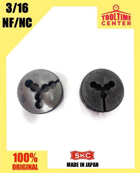 SKC Round Die 3/16 NF32 or 3/16 NC24 Made in Japan | Lazada PH