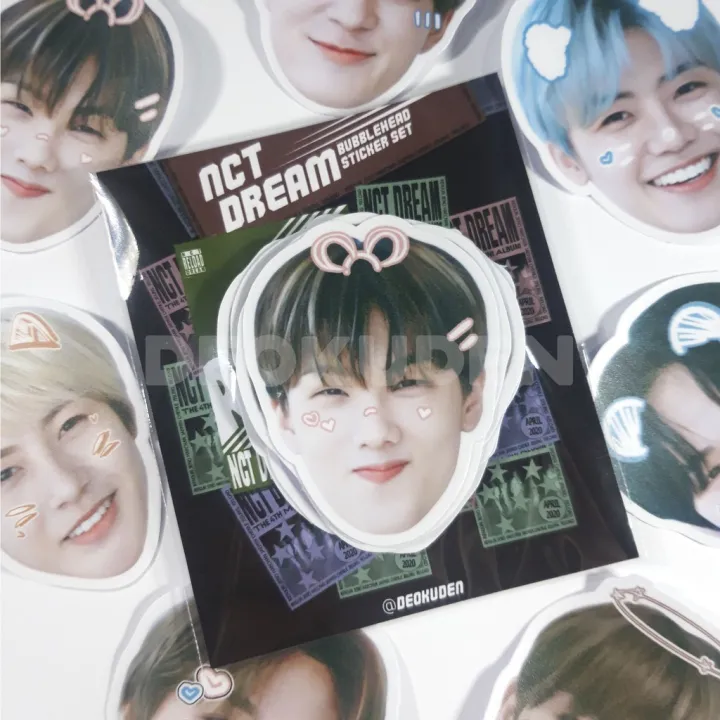 NCT DREAM Bubblehead Sticker Set │ DeokuDen | Lazada PH