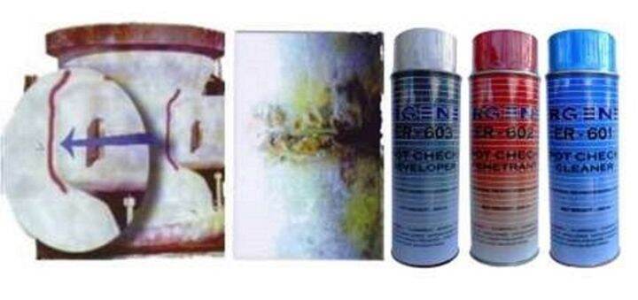 Spot Check Set -Spray-500ml- Crack Check Set - 1 Set Cek Keretakan Las ...