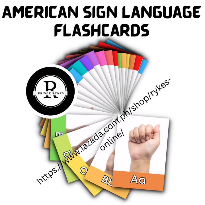 AMERICAN SIGN LANGUAGE ALPHABET FLASHCARDS , SIGN LANGUAGE NUMBERS ...