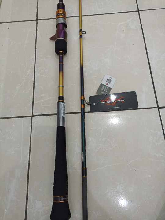 Joran Jigging Relix Nusantara Gindara PE 2.5 OH Spiral | Lazada Indonesia