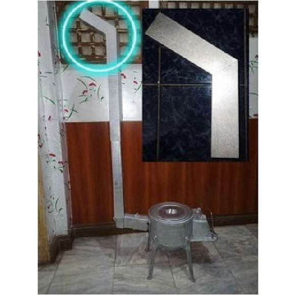 ORIGINAL NATOMO SUPERKALAN COMPLETE SET WITH CHIMNEY EXTENSION CHIMNEY ...