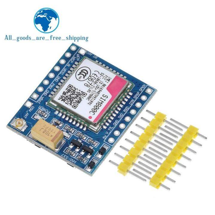 TZT SIM800C GSM GPRS Module 5V/3.3V TTL Development Board IPEX With ...