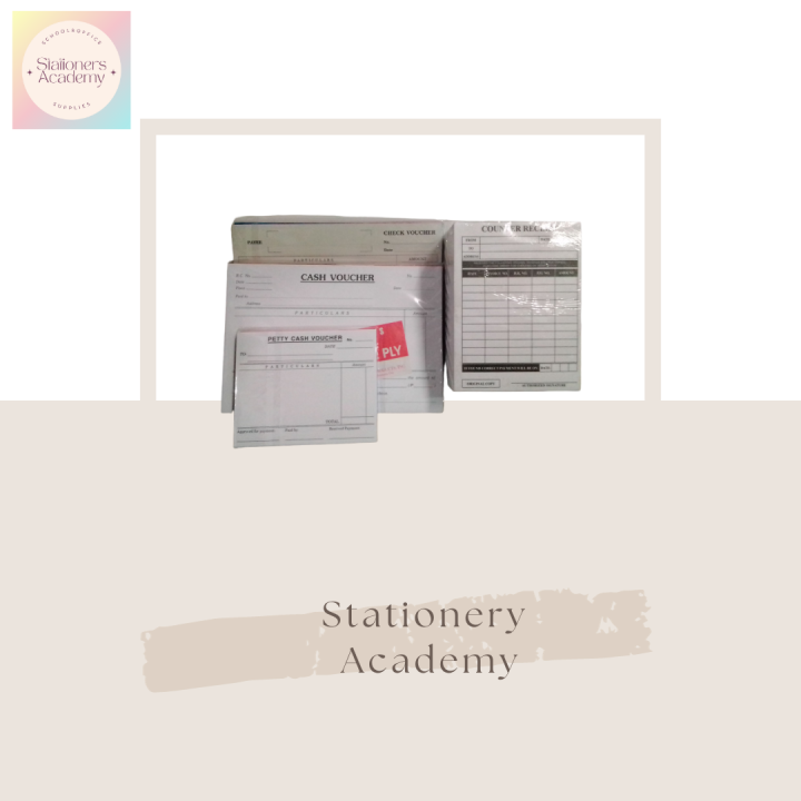 petty cash voucher, cash voucher, check voucher, counter form | Lazada PH