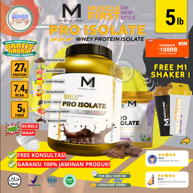 Muscle First Pro Isolate 5LBS LBS 2.2 KG Gold Series MuscleFirst m1 ...