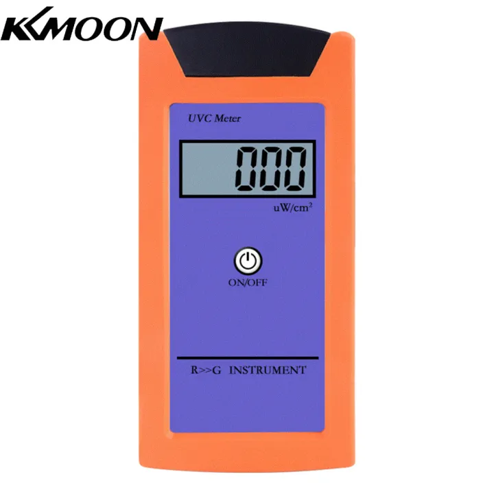 KKmoon RGM-UVC Digital Illuminance Meter for Reptile UV Irradiance High ...