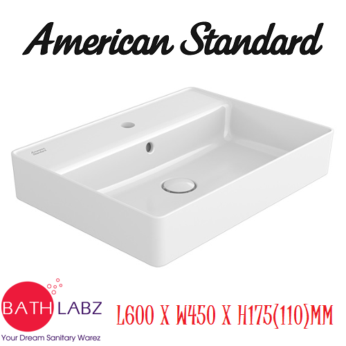 AMERICAN STANDARD CCASF420-1010411F0 60CM ACACIA SUPASLEEK VESSEL BASIN ...