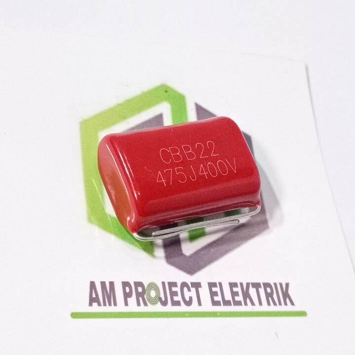 Kapasitor milar 4.7uf / 475j / 475 / 400v Harga per pcs | Lazada Indonesia