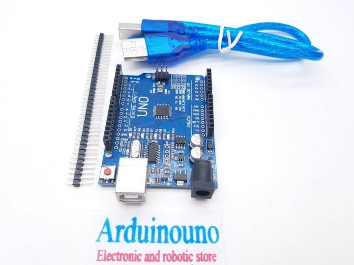 Arduino UNO R3 Compatible Atmega328p CH340 CH 340 (with USB Cable) | Lazada Indonesia