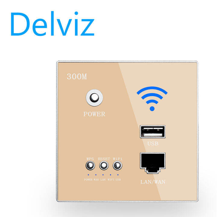 DELVIZ WiFi Socket, RJ45 socket, AP Relay Smart USB charging socket ...