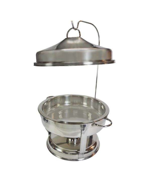 Stainless Steel Bell Lid Chafing Dish Buffet Set Food Warmer Dome ...
