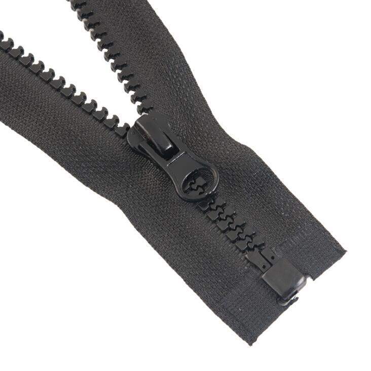 5 # เรซิ่น Double-Headed Open End Zip เสื้อผ้าซิปสำหรับเย็บแจ็คเก็ตถุง ...