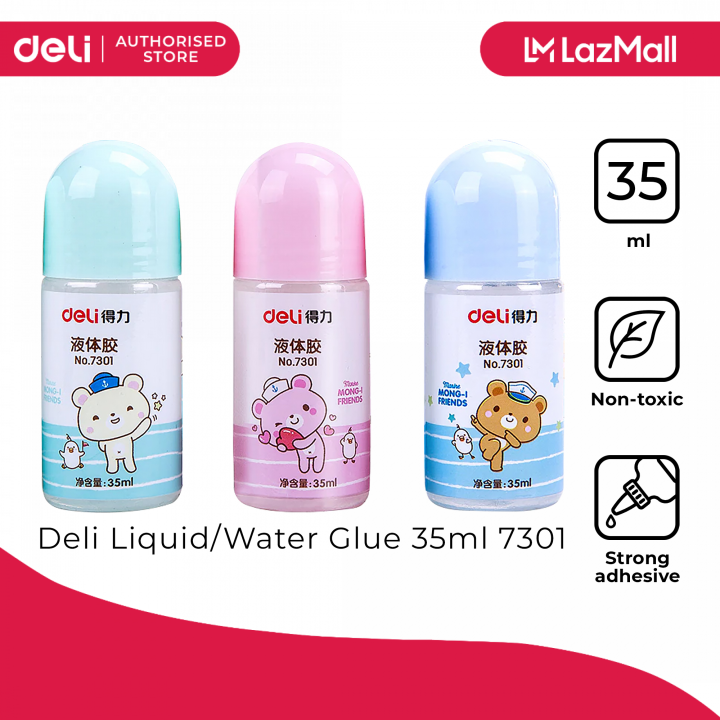 Deli Liquid/ Water Glue 35ml 7301 [797301] | Lazada PH