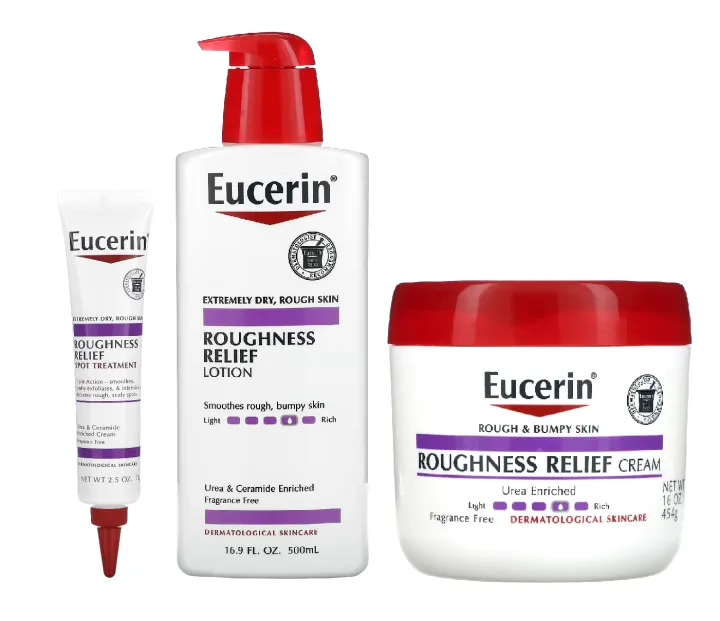 Eucerin Roughness Relief Cream or Relief Spot Treatment or Relief ...