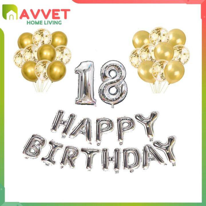 Balon Foil Huruf Silver ±40cm Ballon Foil Abjad Alphabet Balon Huruf ...