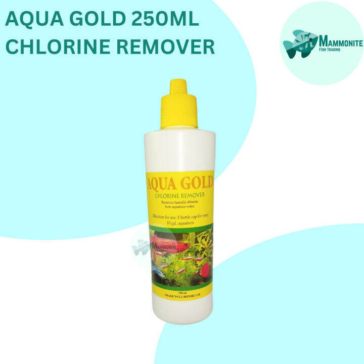 Aqua Gold Chlorine Remover Anti-Chlorine Dechlorinator Removes Harmful ...