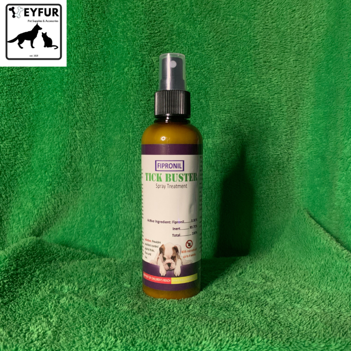 Tick Buster Fipronil Spray Treatment (Anti - tick, fleas and lice ...