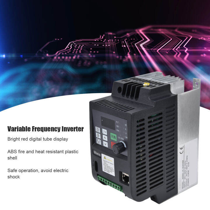 NFLIXIN 3 Phase 4.0KW 380V Motor Vector Inverter Converter Variable Frequency Drive Controller ...