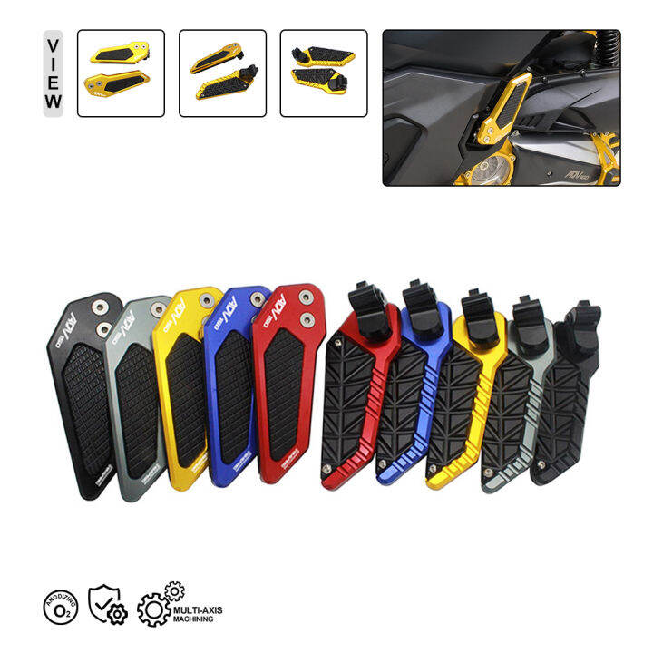 For Honda ADV160 ADV 160 2022-2023 Motorcycle Footrest Rear Passenger ...