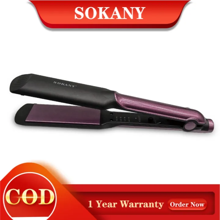 Sokany 6505 Hair Iron Hair Straightener | Lazada PH