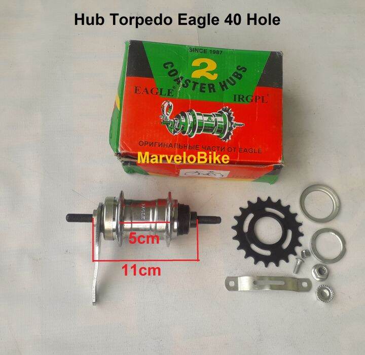 Hub Torpedo Sepeda Onthel Becak Eagle 40 Hole | Lazada Indonesia