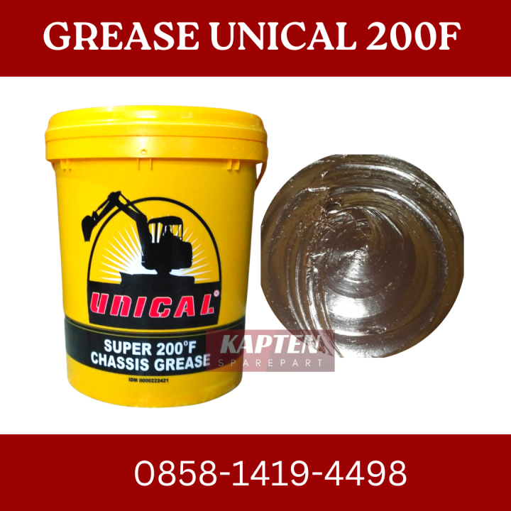 UNICAL SUPER CHASSIS 200F - GREASE WARNA COKLAT - Cokelat | Lazada ...